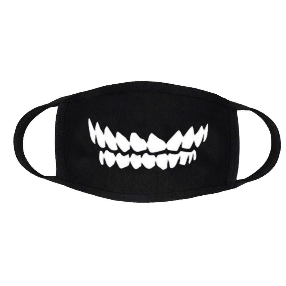 Crooked Teeth Face Mask – DMV Gear